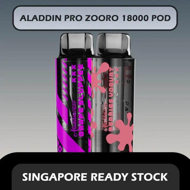 ALADDIN PRO ZOORO 18000 PUFFS - CARTRIDGE POD | VAPE IN SG – VAPEINSG